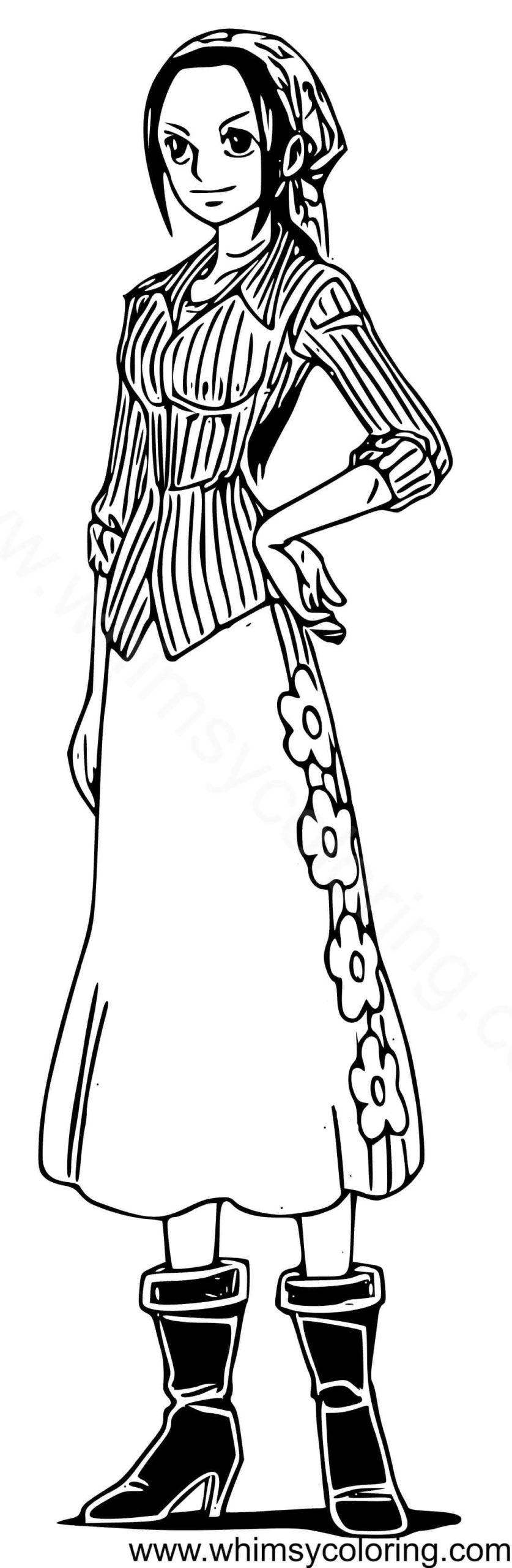 30 Free One Piece Coloring Pages To Print - Whimsy Coloring