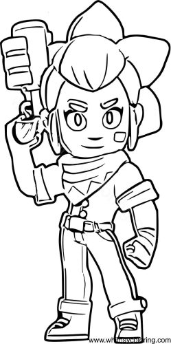 20 Brawl Stars Coloring Pages Printable - Whimsy Coloring