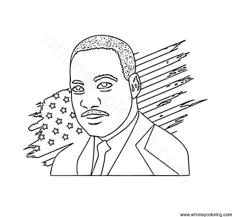30 Free Printable Martin Luther King Jr. Day Coloring Pages (MLK Day ...