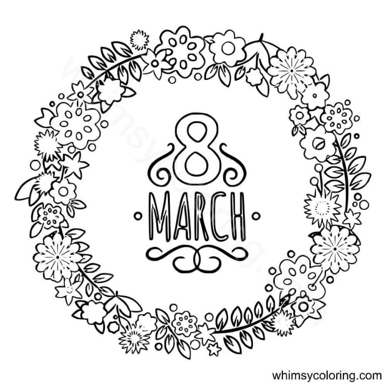 25 Free International Women’s Day Coloring Pages Printable - Whimsy ...