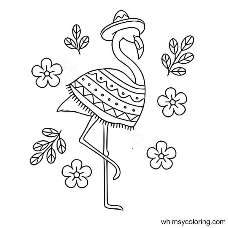 35 Free Cinco De Mayo Coloring Pages To Print - Whimsy Coloring