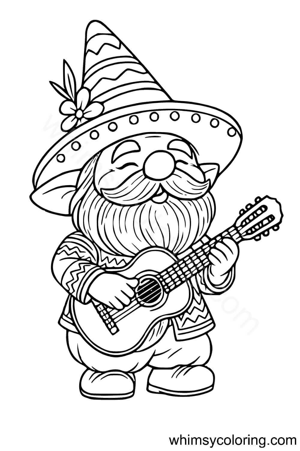 35 Free Cinco De Mayo Coloring Pages To Print - Whimsy Coloring