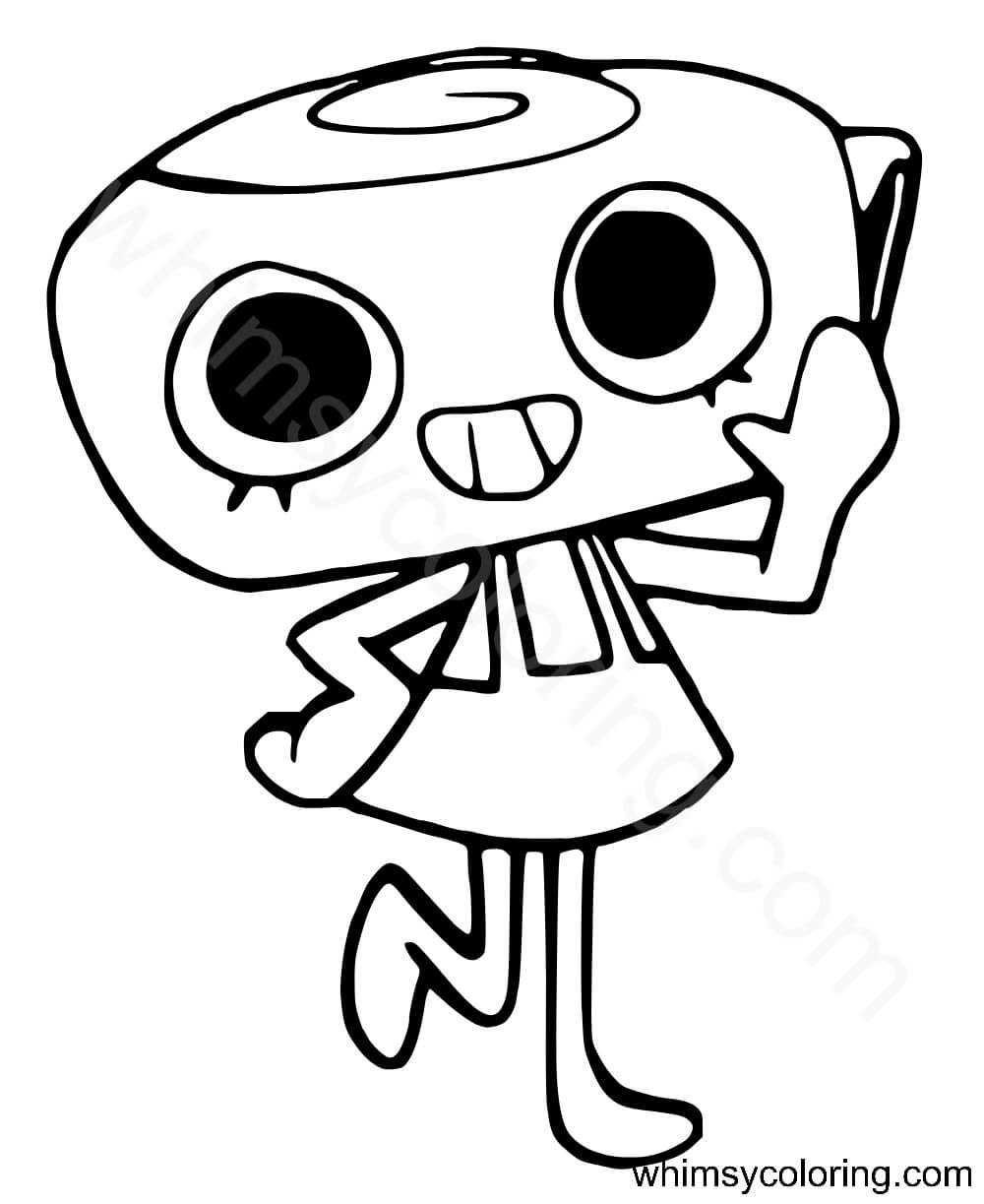 25 Free Dandy’s World Coloring Pages Printable - Whimsy Coloring