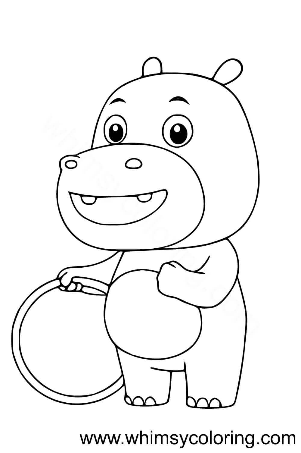 Free BabyBus Coloring Pages Printable - Whimsy Coloring