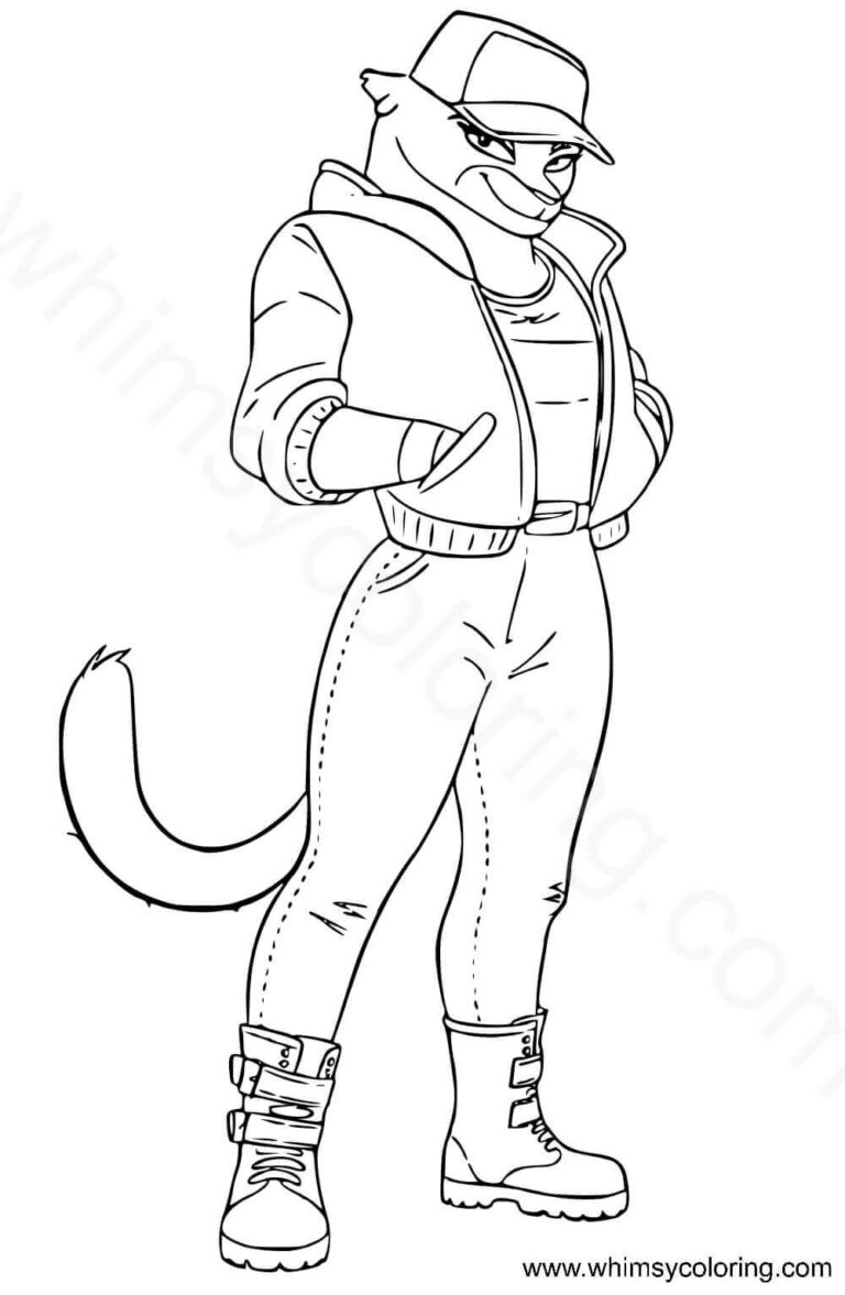 The Bad Guys 2 Coloring Pages - Whimsy Coloring