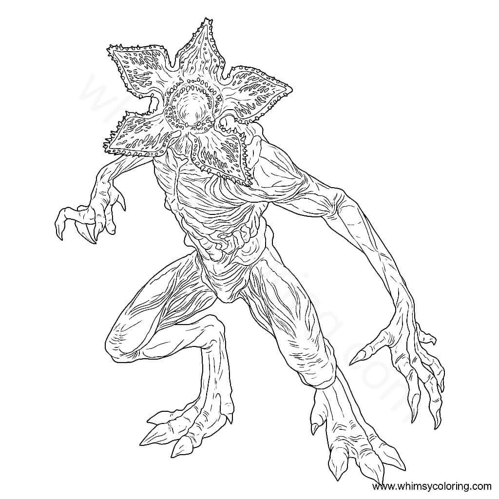 23 Stranger Things Coloring Pages - Whimsy Coloring