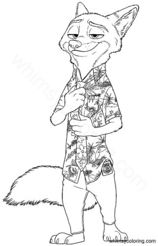 Zootopia 2 Coloring Pages - Whimsy Coloring