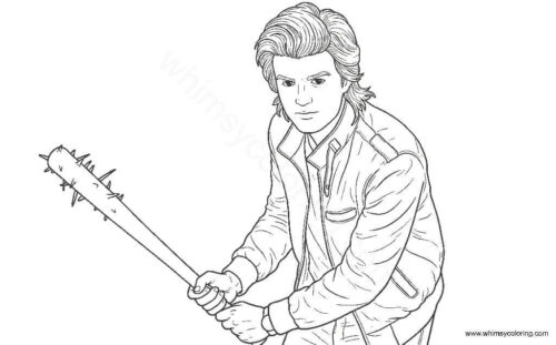 23 Stranger Things Coloring Pages - Whimsy Coloring