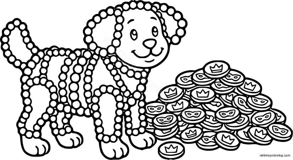 30 Mardi Gras Coloring Pages - Whimsy Coloring