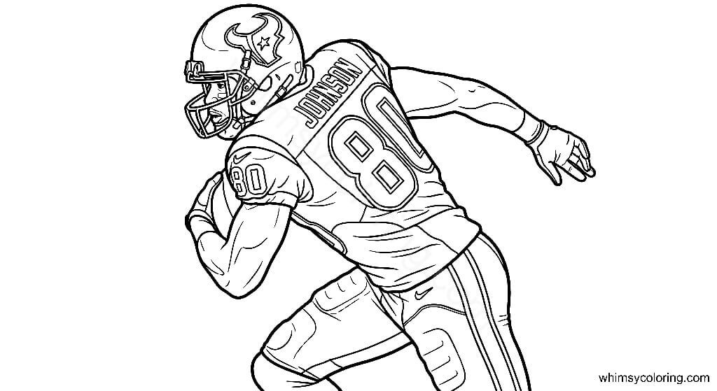 16 Houston Texans Coloring Pages Printable - Whimsy Coloring