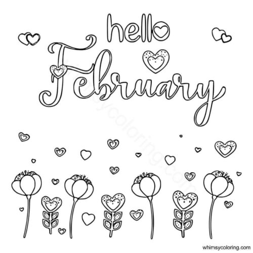 23 February Coloring Pages - Whimsy Coloring