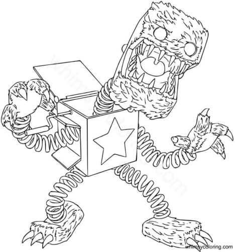 16 Poppy Playtime Chapter 5 Coloring Pages - Whimsy Coloring
