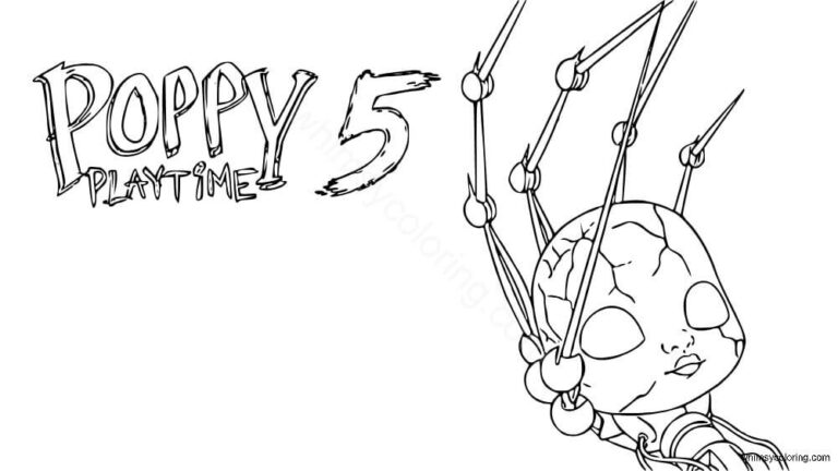 16 Poppy Playtime Chapter 5 Coloring Pages - Whimsy Coloring