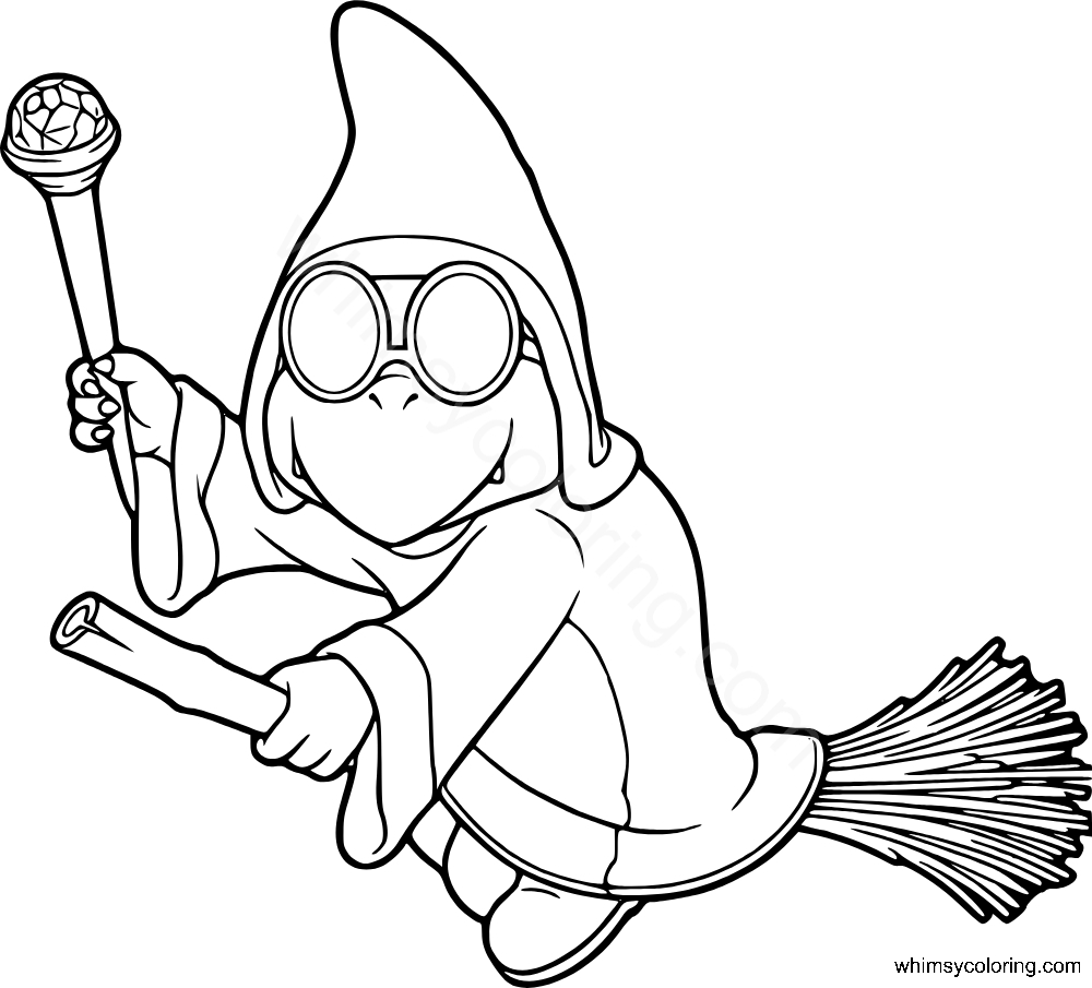 The Super Mario Galaxy Movie Coloring Pages - Whimsy Coloring