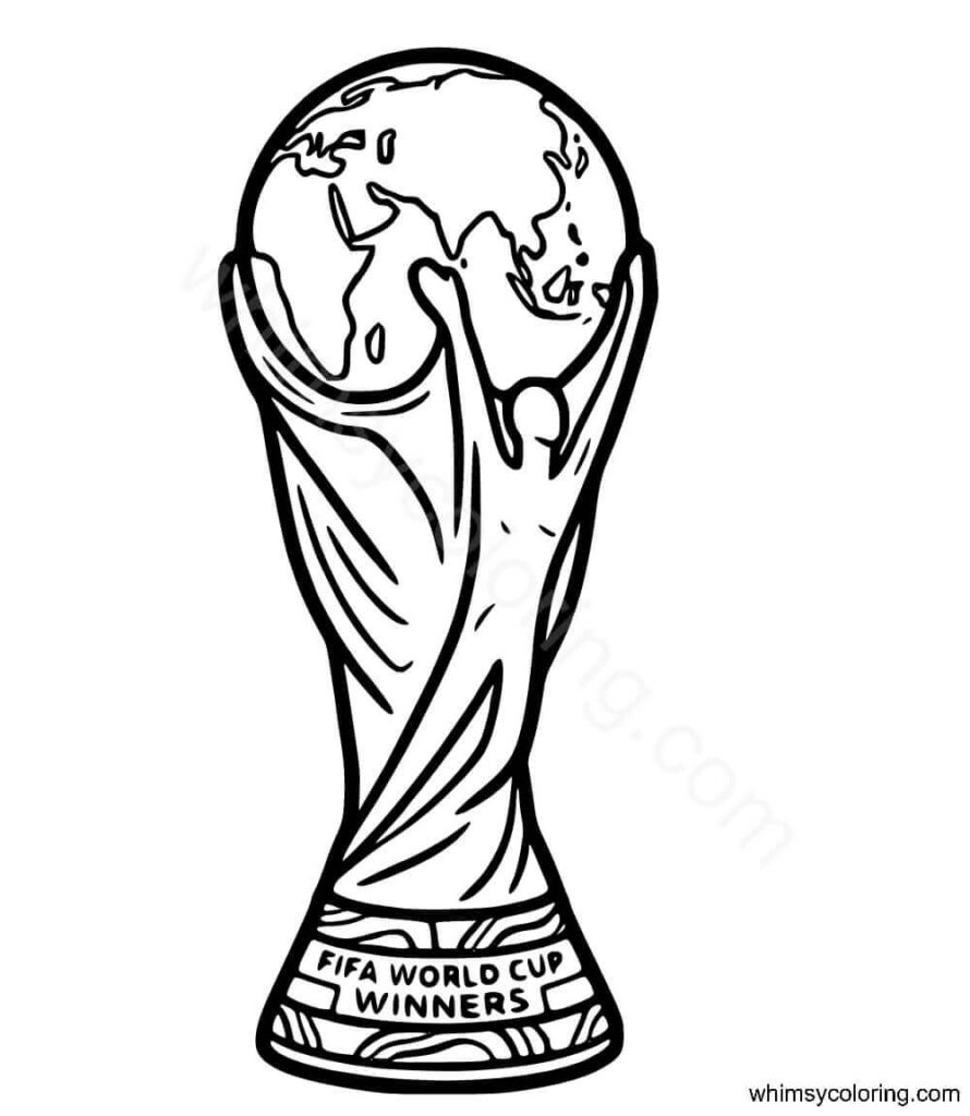 20 FIFA World Cup Coloring Pages - Whimsy Coloring